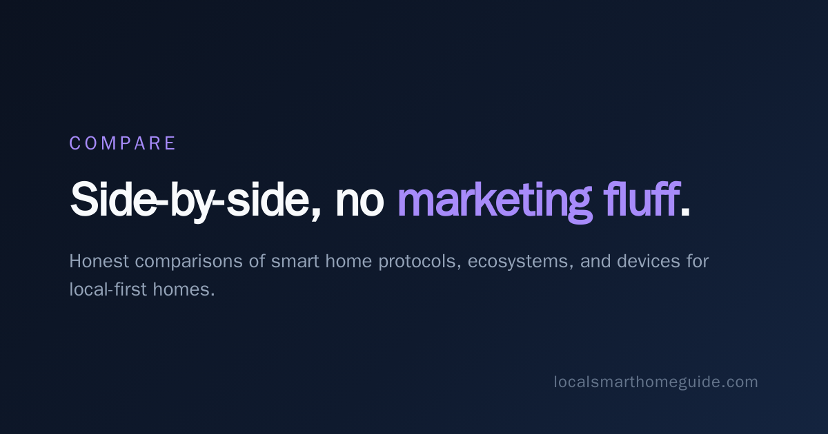 Smart Lock Ecosystems Compared (HA, Apple, Google)